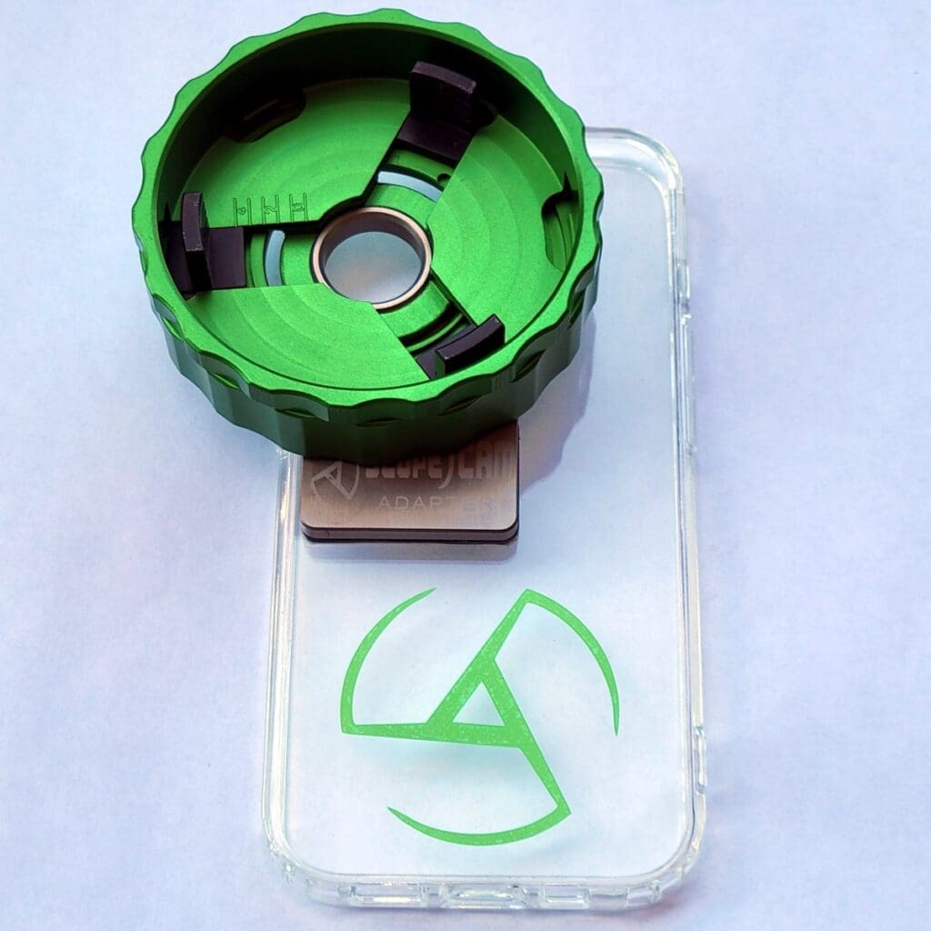 MAG-2 FIXED POSITION KIT WITH BRANDED LOGO CASE - Scope)Cam Adapter