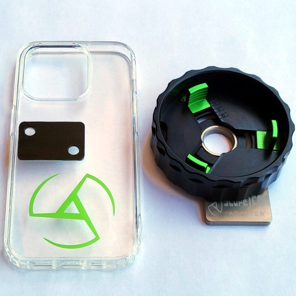 MAG-2 FIXED POSITION KIT WITH BRANDED LOGO CASE - Scope)Cam Adapter